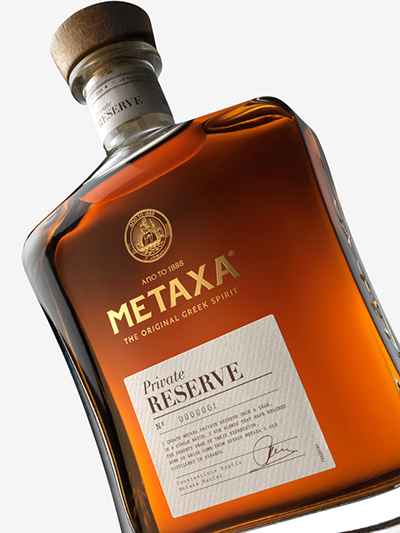 Metaxa celebrates 25th year of its Private Reserve line