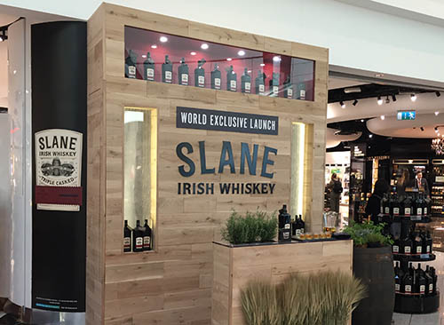 Slane Irish Whiskey debuts at ARI’s Dublin and Cork airports