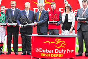 Dubai Duty Free heralds a decade of the Irish Derby