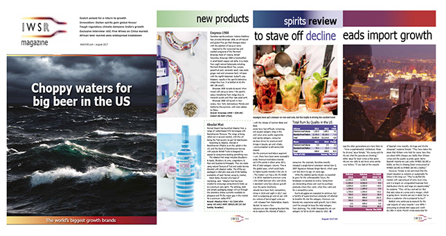 IWSR: whisky, tequila and gin will drive growth to 2021