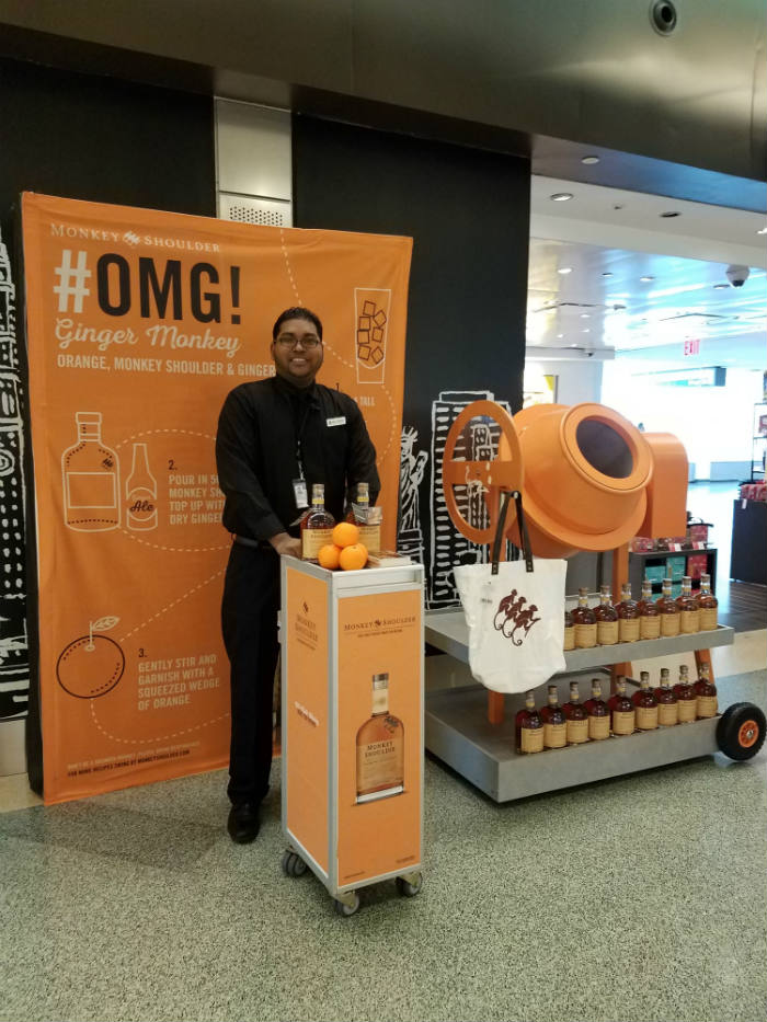 WGS ‘Monkey Mixer’ promo extends at JFK Terminal 4