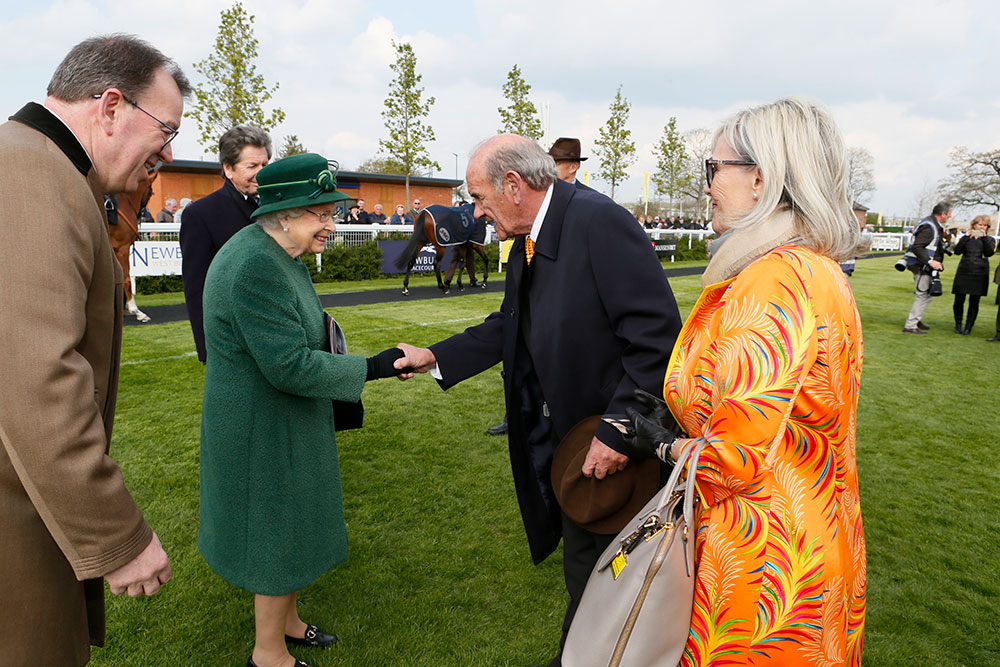 The Queen drops in on April’s DDF Newbury Spring Trials