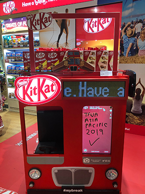 Nestlé and Lagardère TR drive brand awareness through KitKat activation