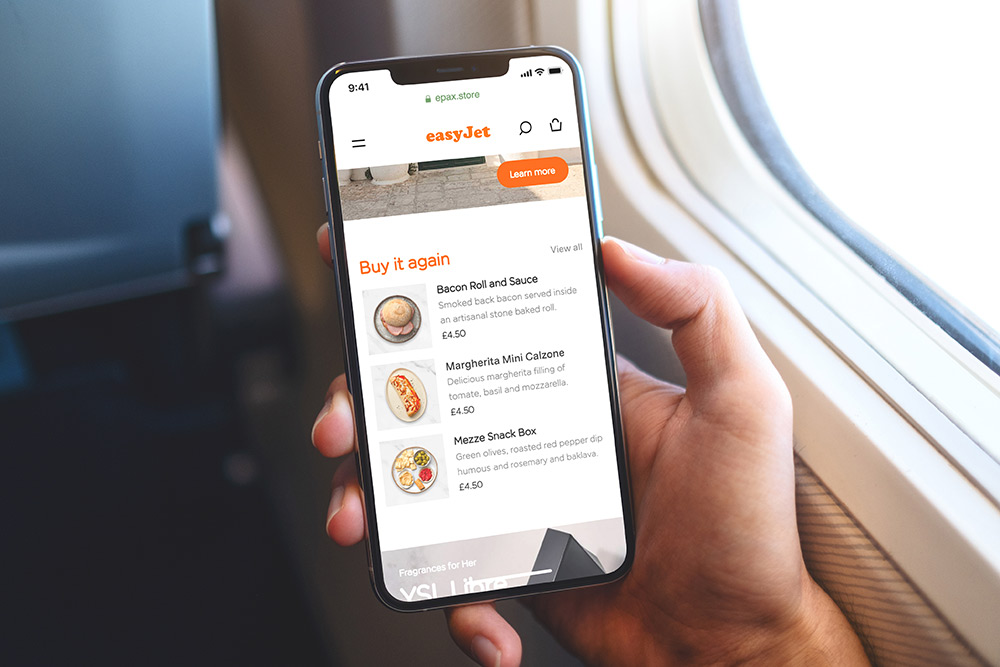 Gategroup to trial ePax end-to-end digital retail solution with easyJet