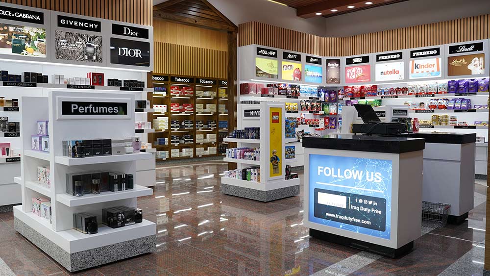 Iraq Duty Free opens new 84sq m Basrah Airport arrivals duty free store