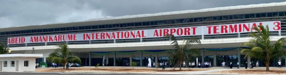 The new Zanzibar International Terminal 3 opened in 2020.
