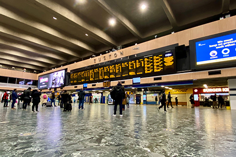 WHSmith hybrid store makes debut at London Euston railway station