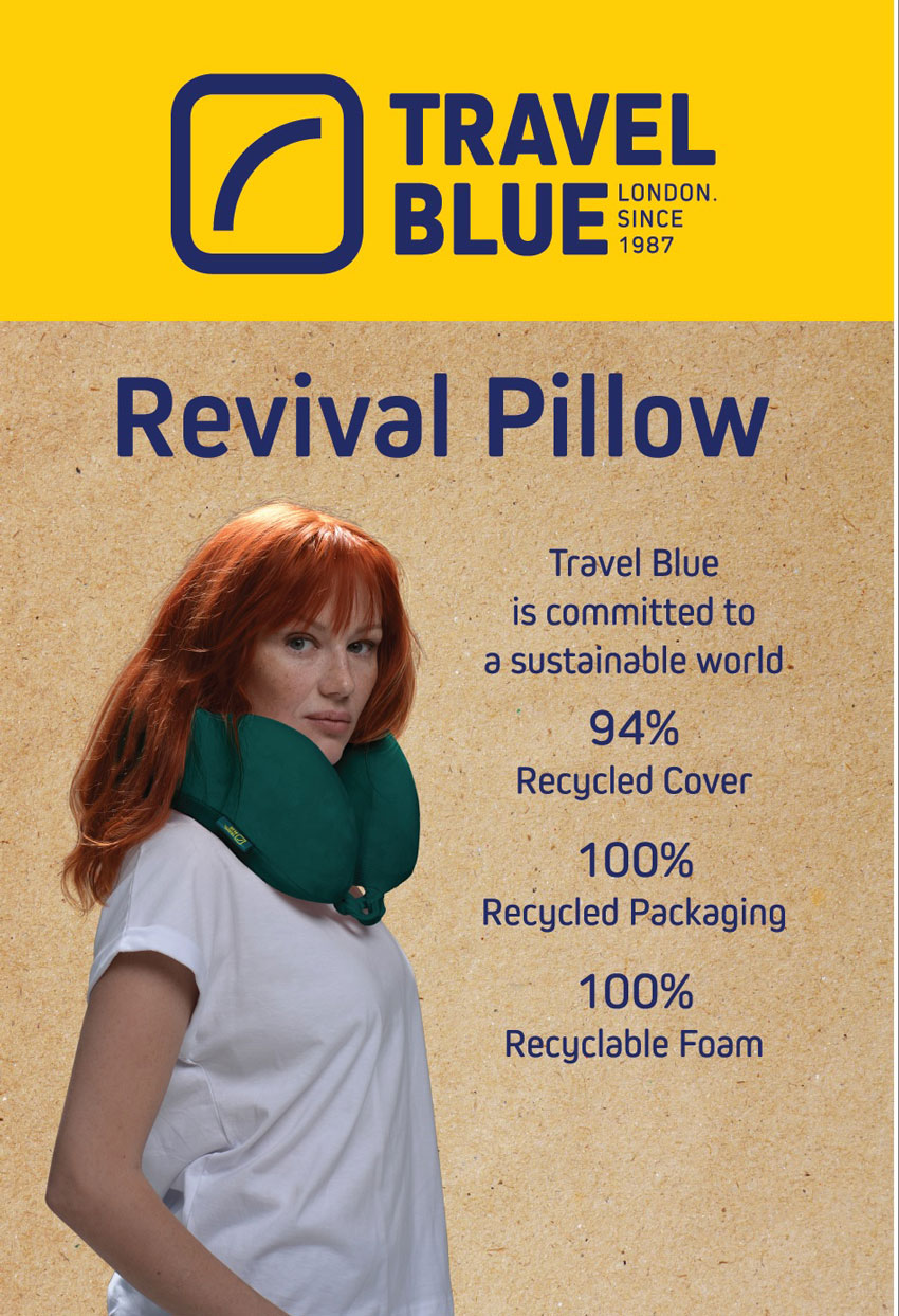 Travel Blue to launch eco-friendly Revival Pillow at TFWA Exhibition