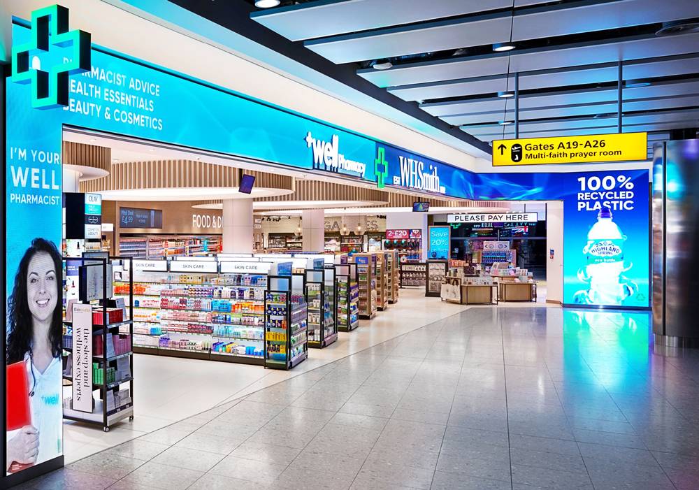 Holland & Barrett trials concessions with three UK WHSmith Travel stores