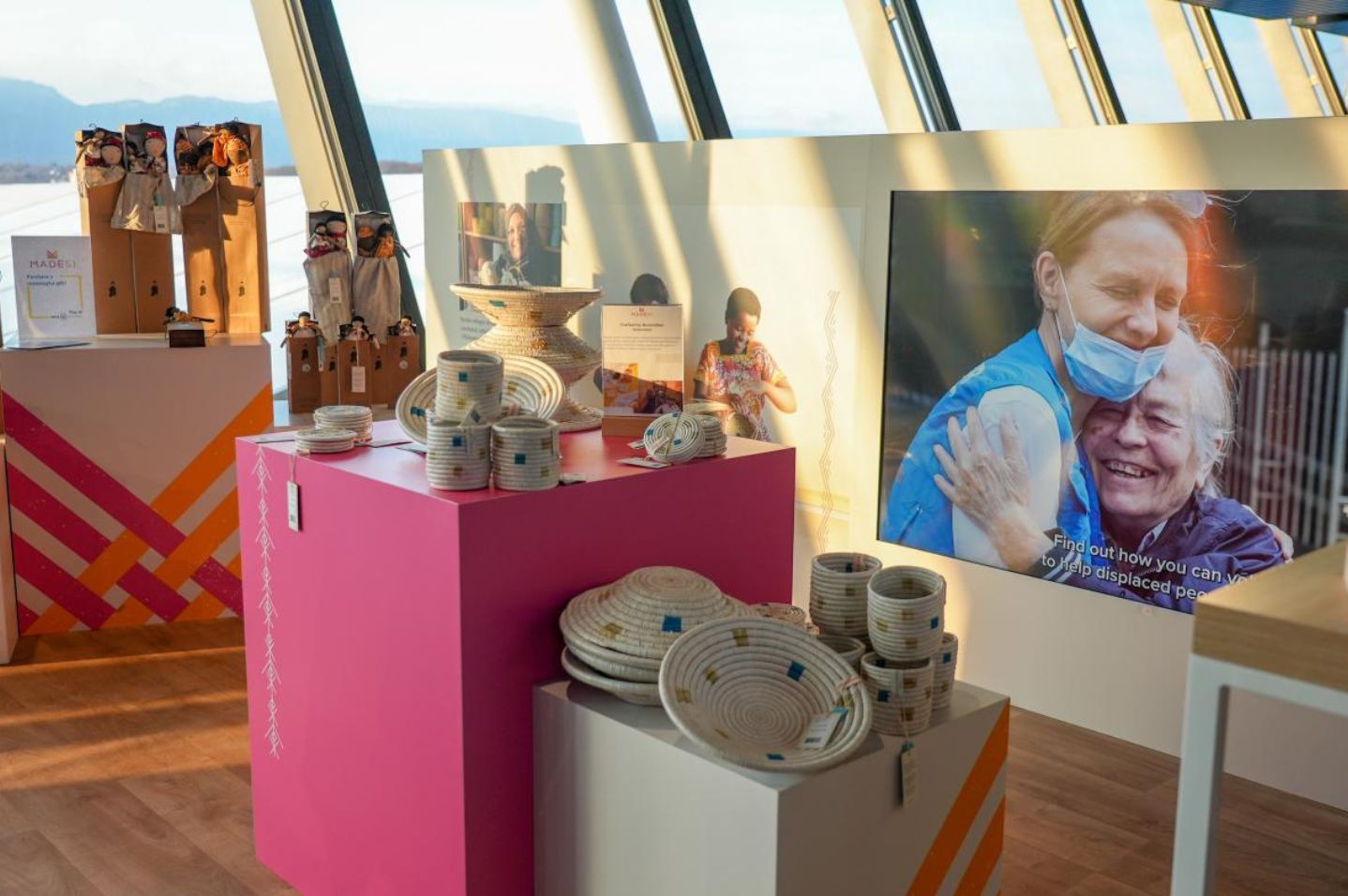 Lagardère supports refugees with UNHCR-backed pop-up in Geneva