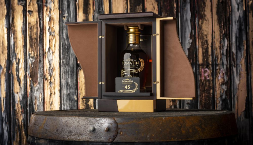 Tomatin releases limited edition 45-year-old single malt in travel retail