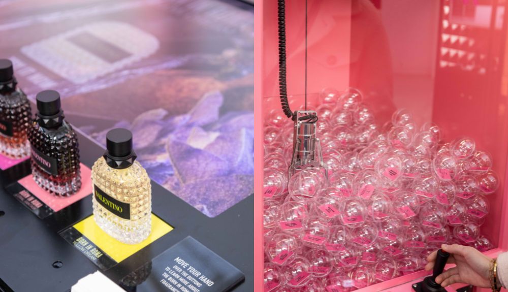 Valentino Beauty presents exclusive pop-up animation at Paris CDG