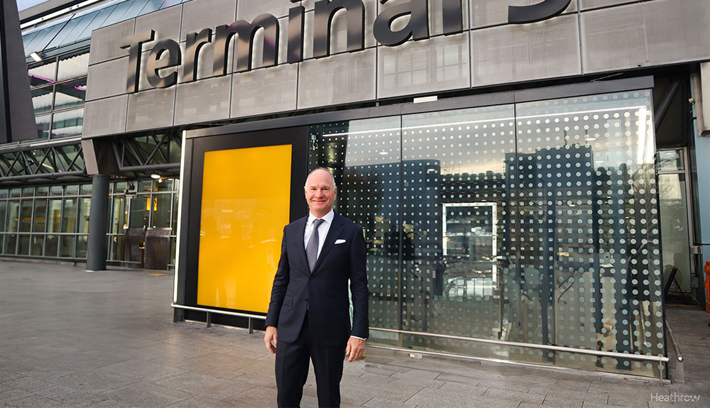 New chapter for Heathrow as Thomas Woldbye marks first day as hub's CEO