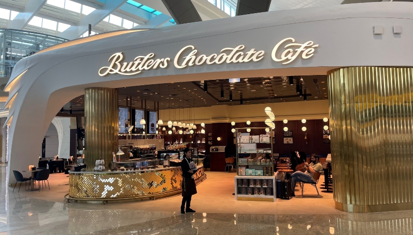 Butlers Chocolate Café joins Abu Dhabi Terminal A line-up
