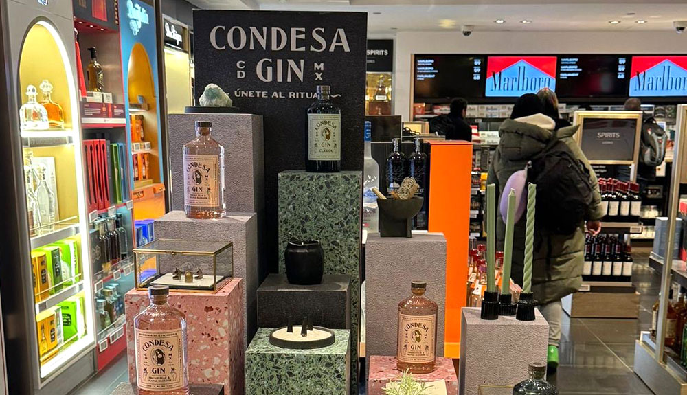 Monarq teams up with DFS to introduce Condesa Gin to JFK T4