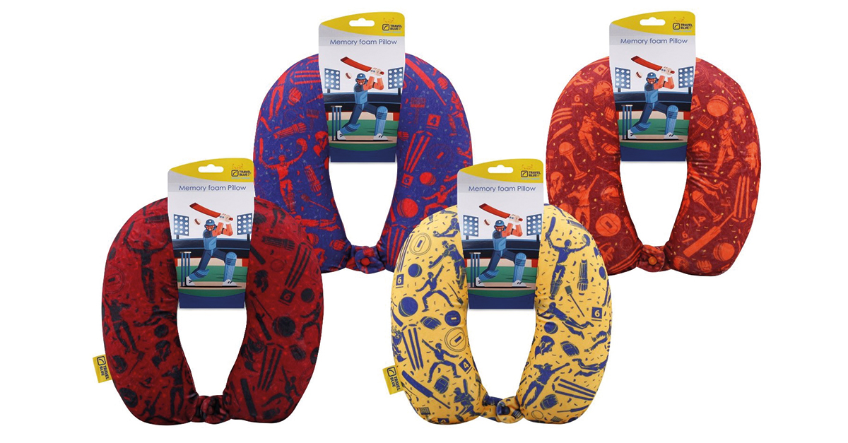 Travel Blue introduces Indian Premier League cricket travel pillow ...