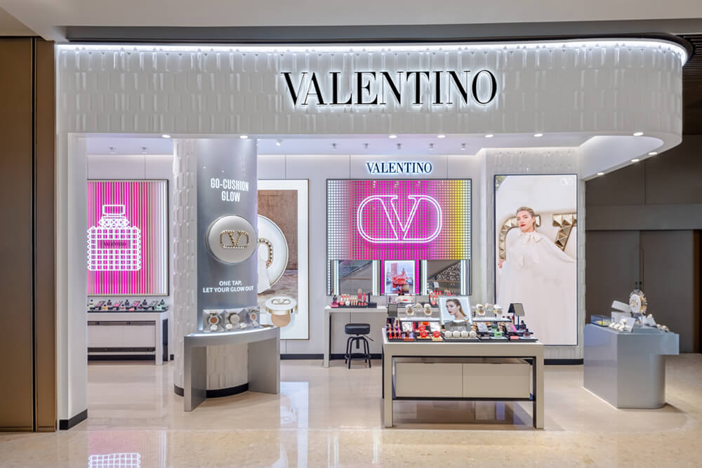 Valentino Beauty opens newly designed door at CDFG’s Sanya Block C