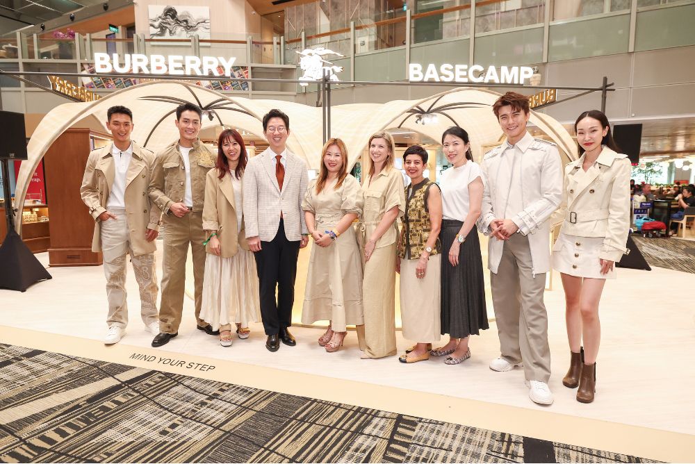 Coty Travel Retail unveils cross-category Burberry ‘Basecamp’ at Changi