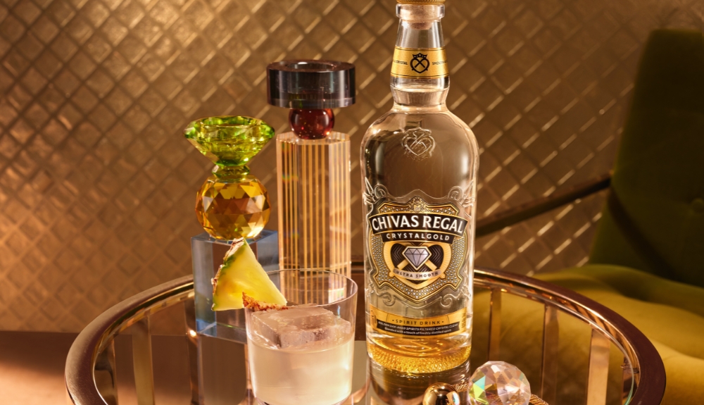 Chivas Regal driving luxury innovation with release of Crystalgold blend
