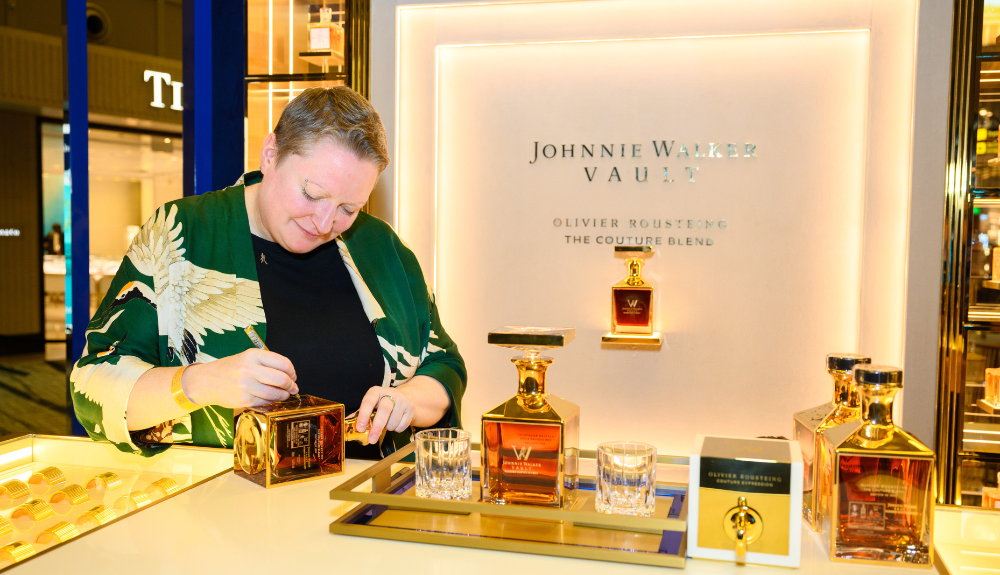 Johnnie Walker opens new luxury pop-up at Changi T3
