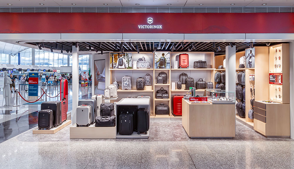 Victorinox rolls out new store design in travel retail locations worldwide
