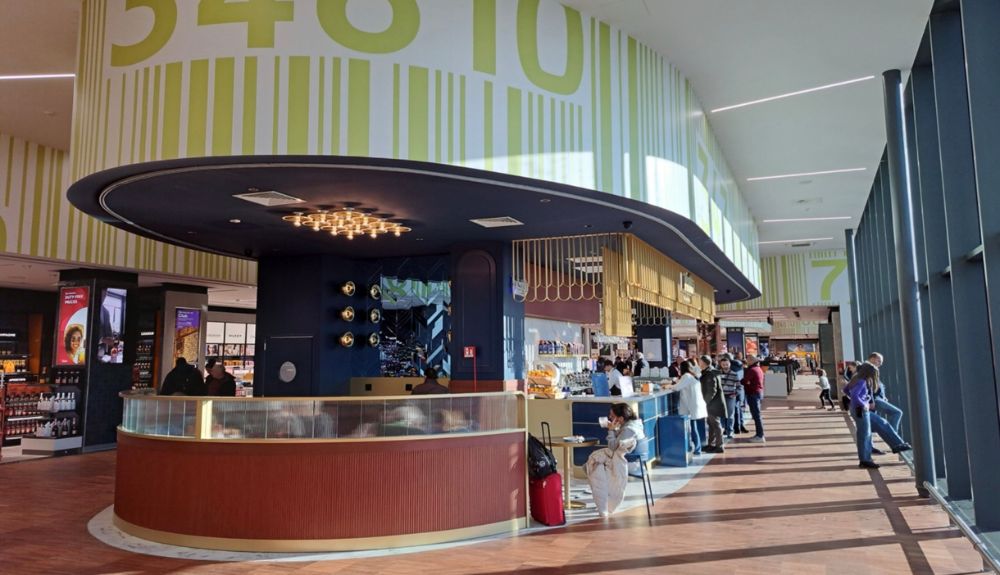 Milan Bergamo terminal expansion increases retail footprint