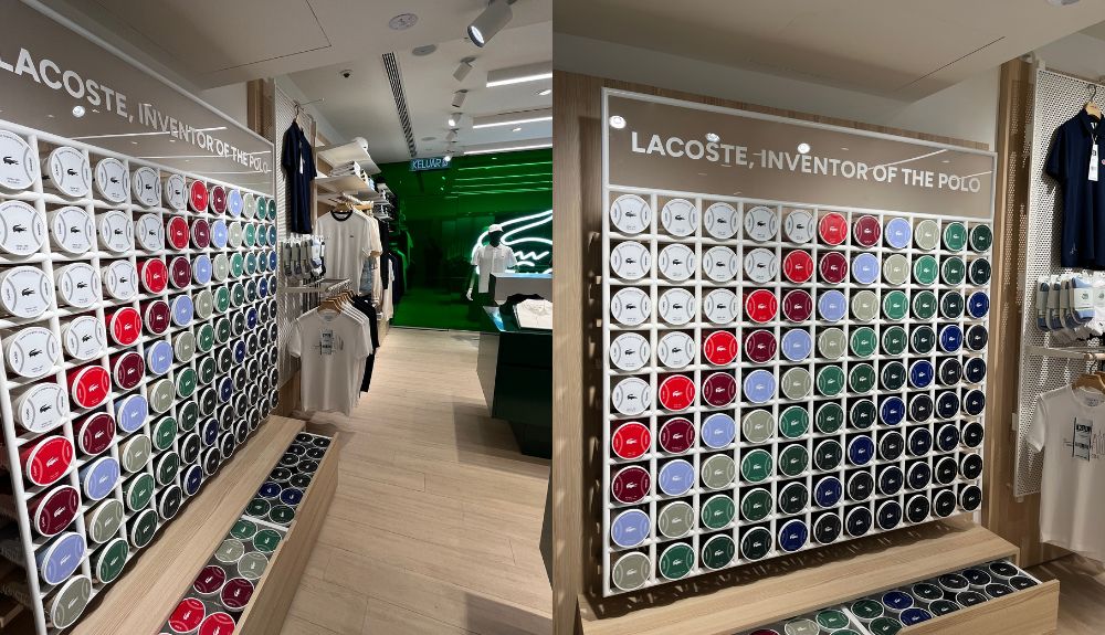 Lacoste serves up new tennis concept at Kuala Lumpur Airport