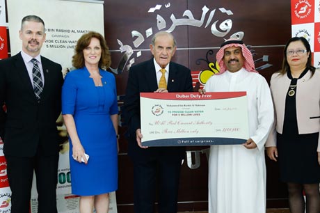 Dubai Duty Free Donates AED 3m to UAE Water Aid Campaign